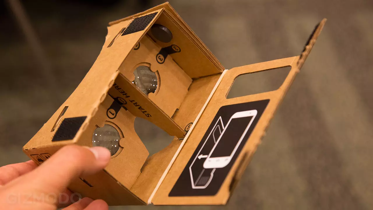 Google Cardboard mécht Ären Android zu engem DIY Virtual Reality Headset