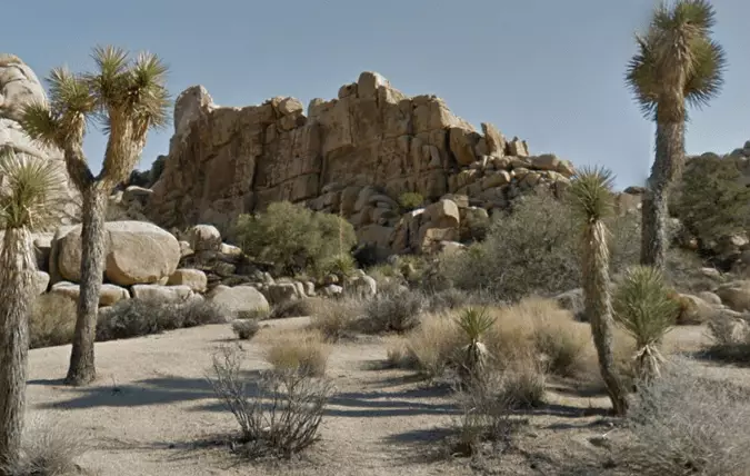 Besicht Nationalparken an Nordamerika Vum Komfort vu Google Street View