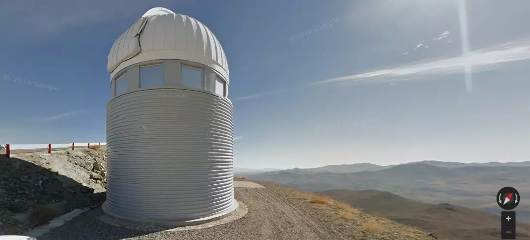 Você pode explorar esses observatórios astronômicos remotos no Street View