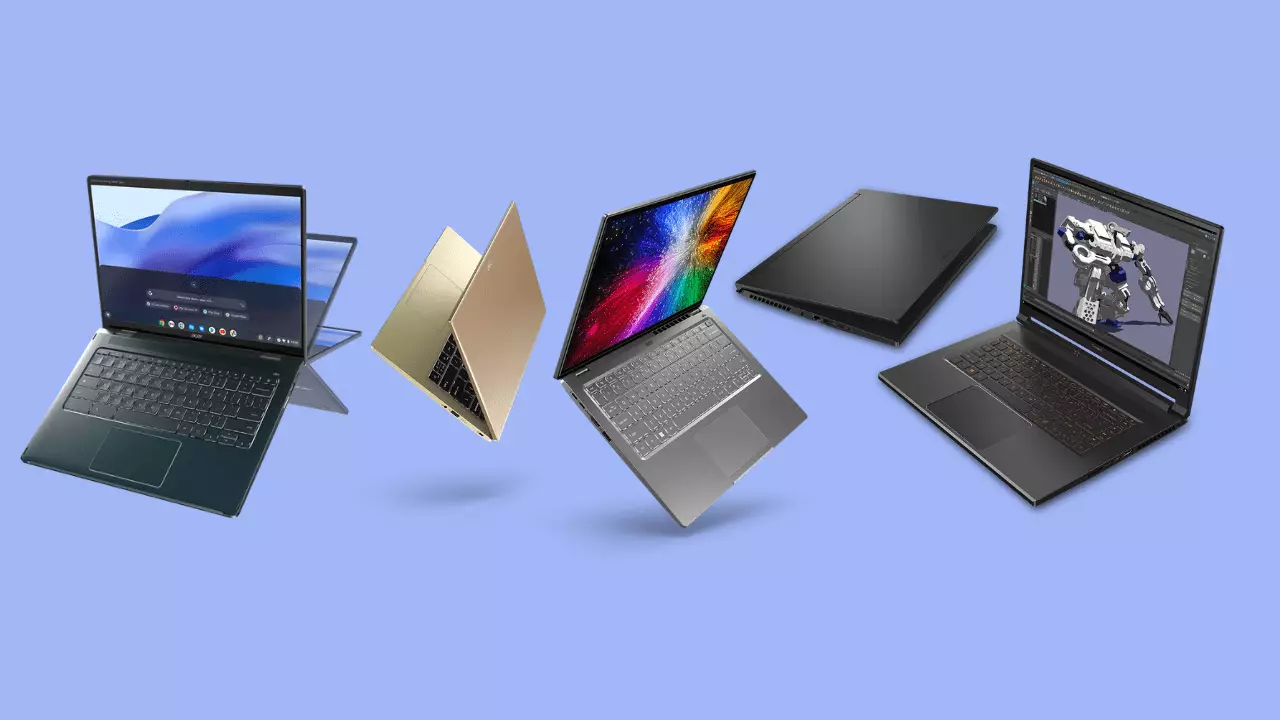 Tutti i nuovi laptop annunciati da Acer questa settimana