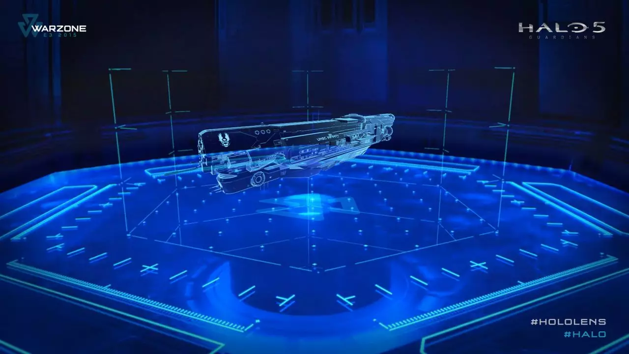 'n Holografiese Halo 5-soldaat het my sopas ingelig in Microsoft se HoloLens