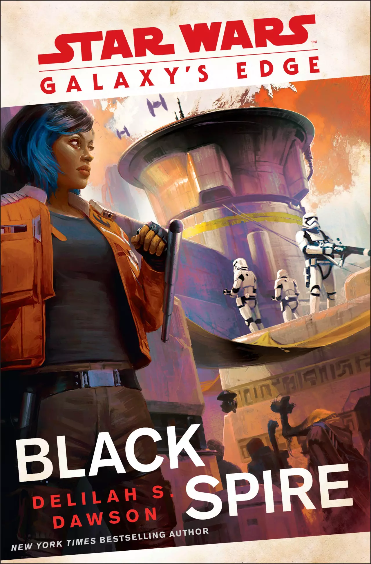 Në këtë fragment Star Wars: Black Spire, A Hero Of The Resistance Meets A Galaxy's Edge Favorite
