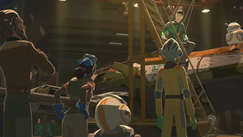 Star Wars Resistance liet ús gewoan op in heule nije manier nei de franchise sjen