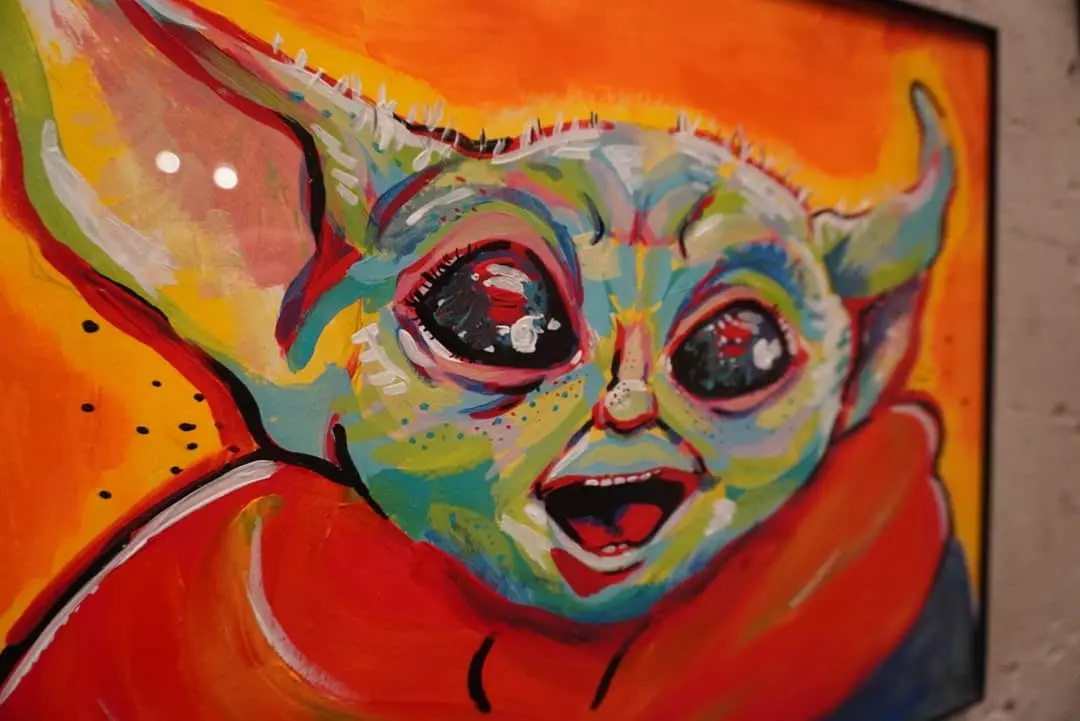 Bu Muhteşem Bebek Yoda Sanat Sergisini Nedense Kaçırdık
