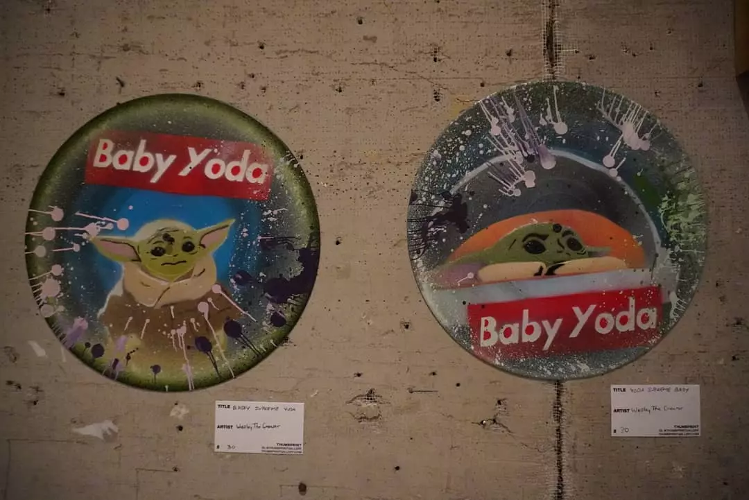 Nejako sme zmeškali túto úžasnú výstavu umenia Baby Yoda 141130_3