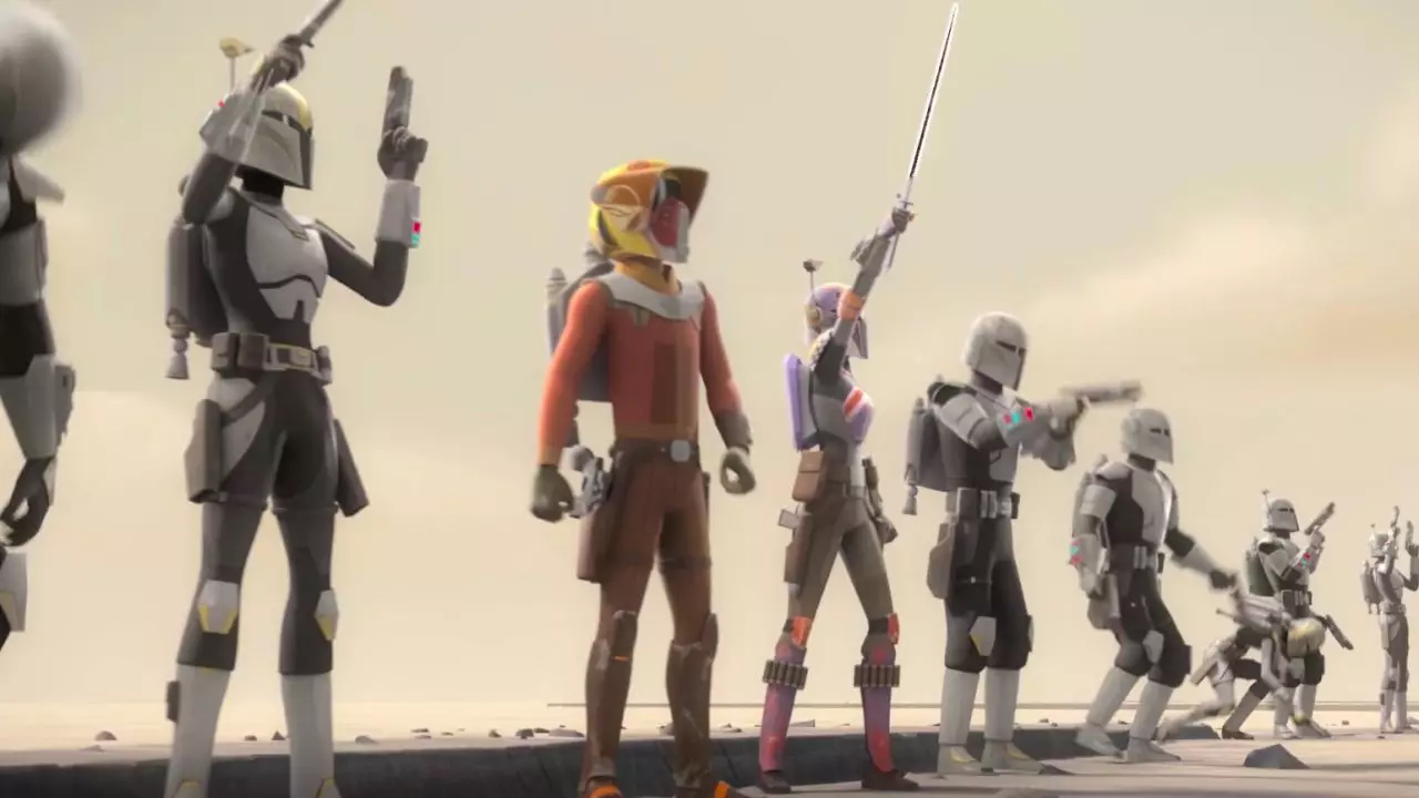 The Star Wars Rebels Season Four Premiere Features Indiana Jones Action na A Shyamalan Ending
