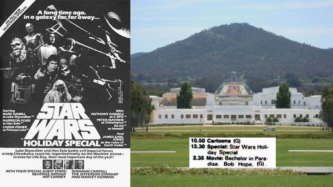 Poukisa Canberra se kapital espesyal Ostrali ofisyèl Star Wars Holiday