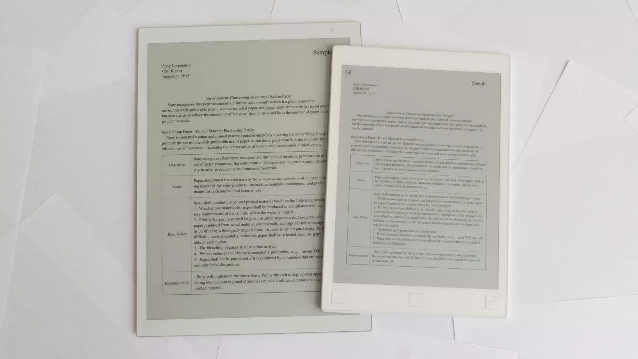 Sony Yakanaka E-Ink Tablet Yakaita Kuti Ndinzwe Mufaro Mukuru, Kushungurudzika Kunoodza Moyo 141672_2