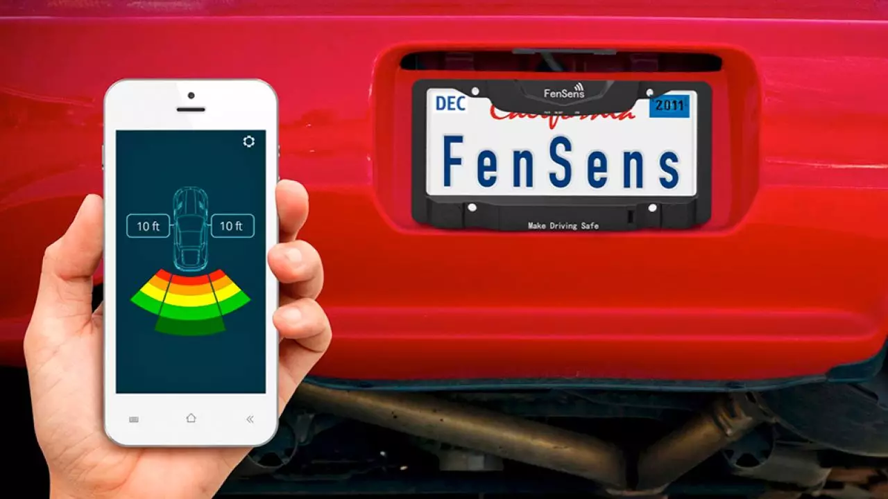 Sensor de placa de licença ultra simples adiciona proteção contra colisão a qualquer carro