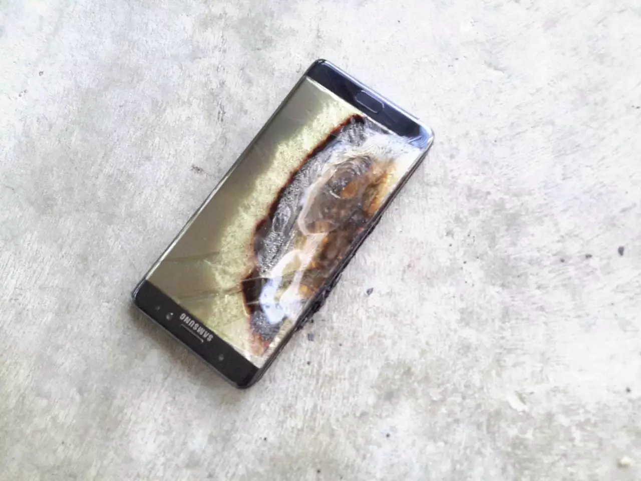 Þetta gæti verið fyrsta Samsung Galaxy Note7 sprengingin í Ástralíu