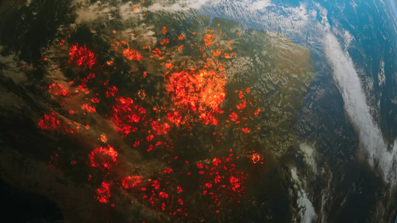 Wie die Erde aussehen würde, wenn wir keine Treibhausgase in die Atmosphäre gepumpt hätten