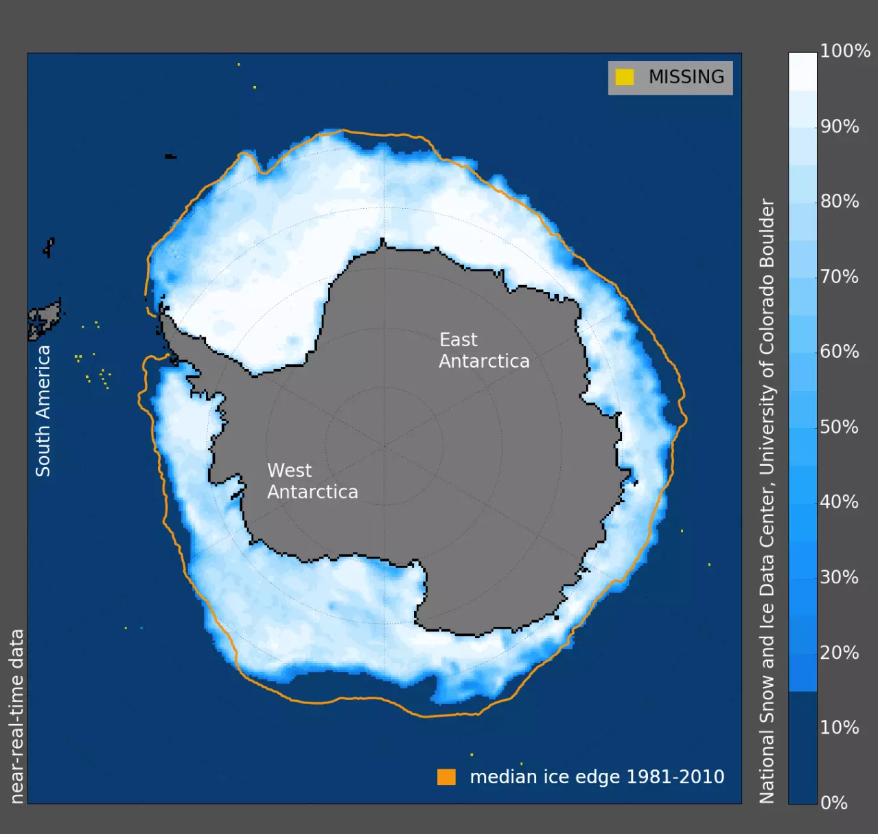 Dette er grunnen til at den antarktiske havisen krasjet i år
