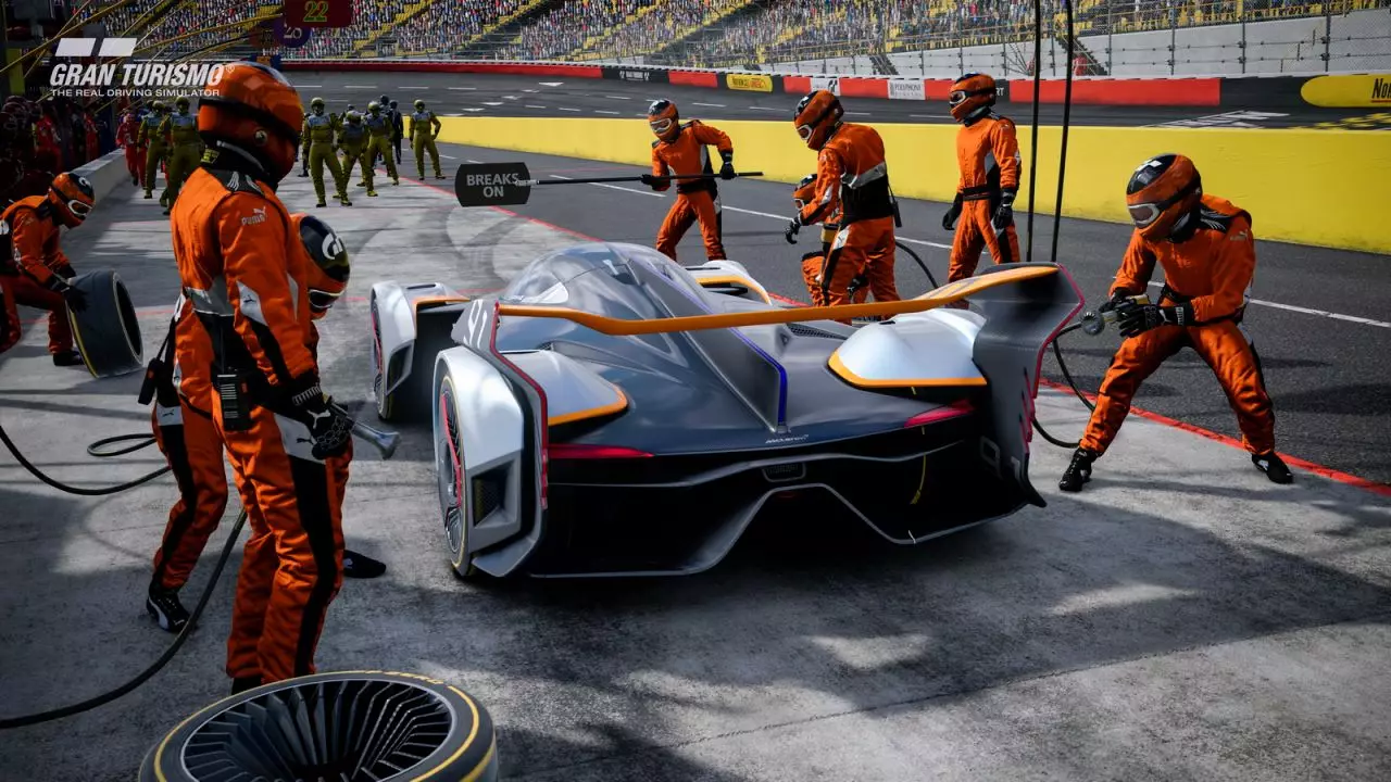 Sie sitzen nicht im wilden Gran Turismo-Konzept von McLaren