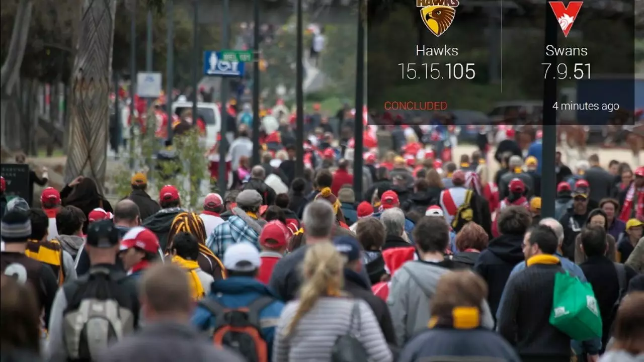 De AFL en Telstra werken aan een Google Glass-app