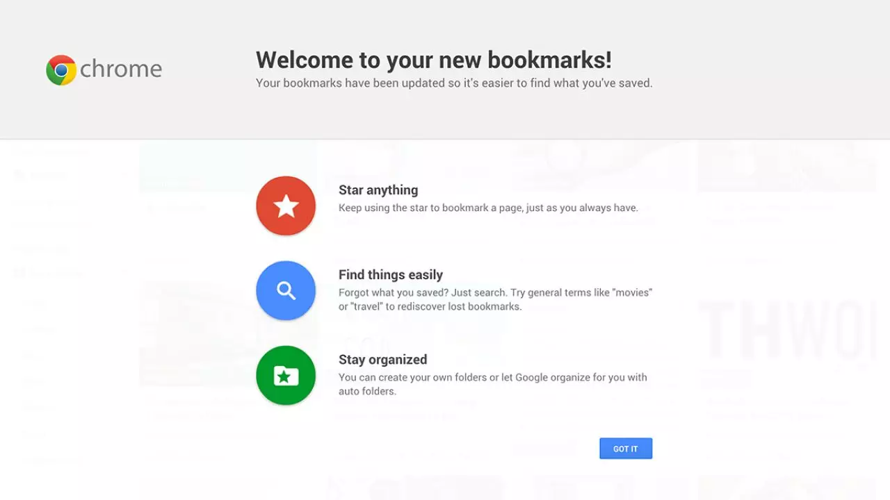 Tăng cường danh sách yêu thích của bạn với Trình quản lý dấu trang mới của Google