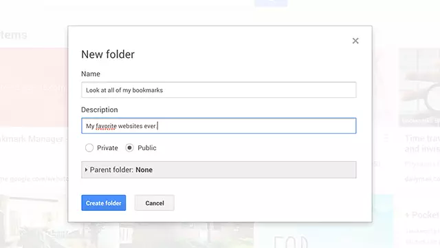 使用 Google 的新书签管理器增强您的收藏夹列表