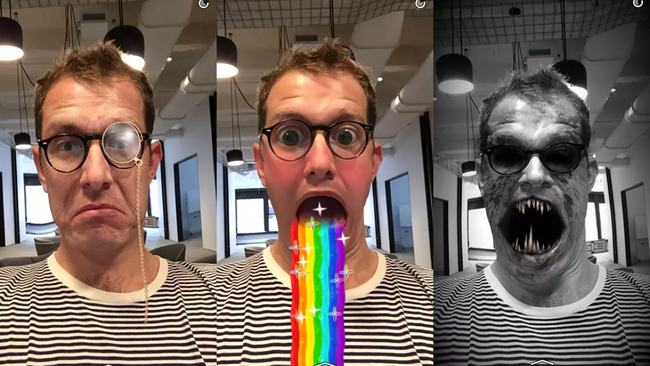 Nová funkcia objektívov Snapchat je úplne desivá