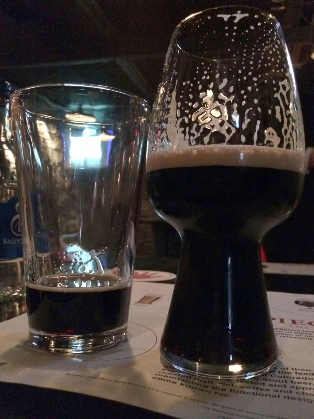 Happy Hour: Weekend Of Dark Beer Bl-Akbar Stout Glass tad-Dinja