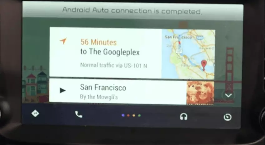 Android Auto 將您的汽車儀表板變成移動設備