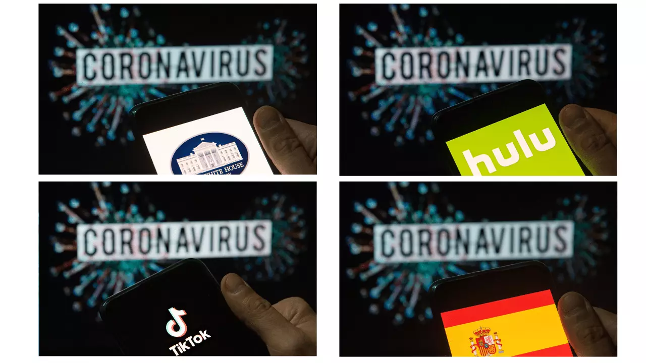 The Bizarre Hellscape Of Coronavirus Stock Art