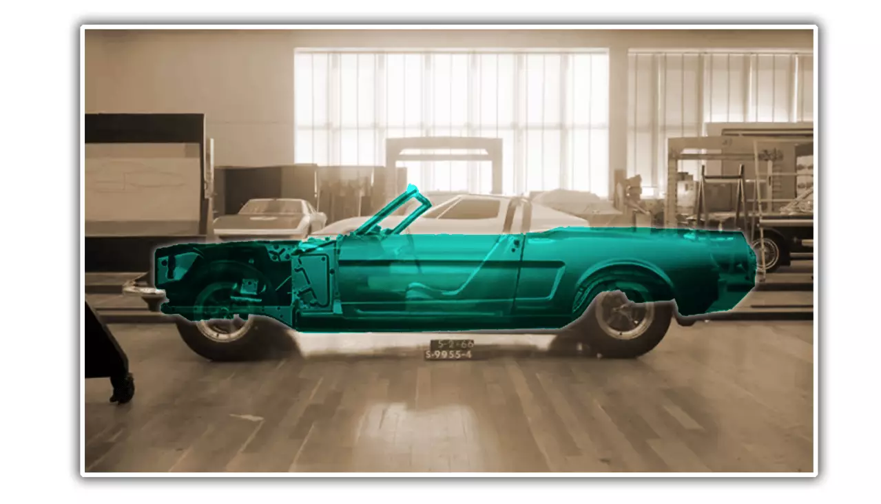 Форд 1960-нчы еллардан алып, бу урта двигатель Мостанг концепциясе турында бернәрсә дә хәтерли алмый