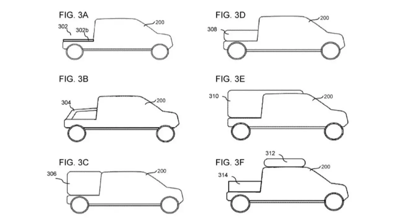 电动卡车启动专利看起来很像我对模块化汽车的想法