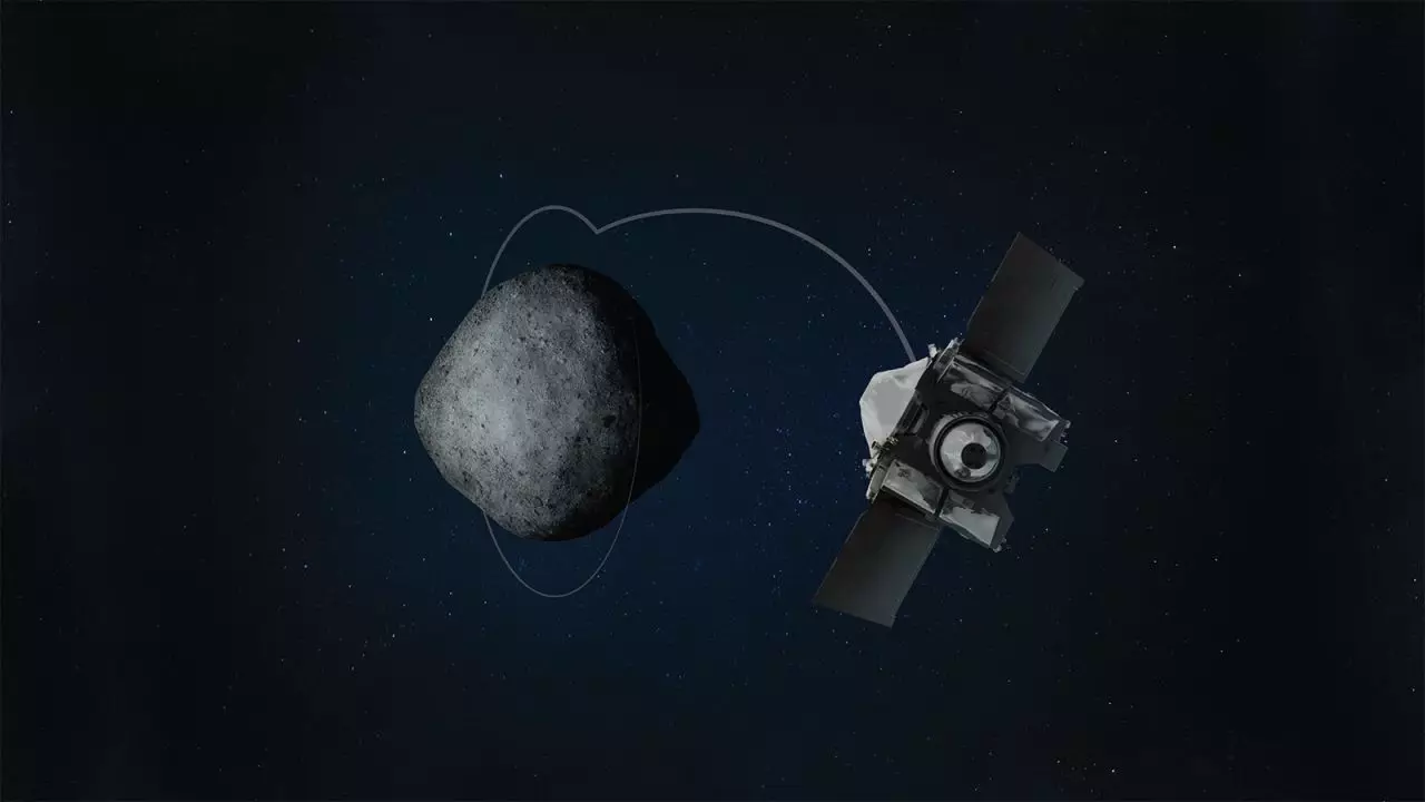 Bennu é agora o obxecto máis pequeno xamais orbitado por unha nave espacial