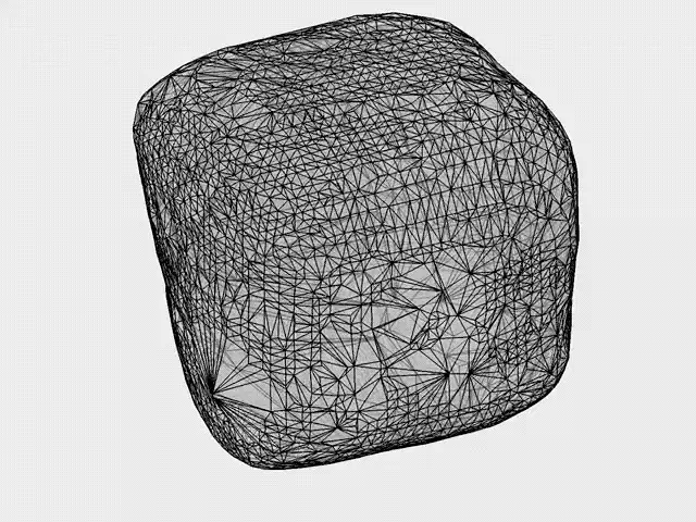 Matematika tidak berbohong: Model komputer menunjukkan proses pembentukan kotoran dalam tindakan. (Gif: P. Yang dkk., 2021/Gizmodo)