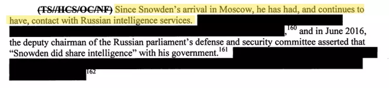 Ijọba AMẸRIKA sọ pe Edward Snowden n sọrọ pẹlu Awọn ile-iṣẹ Ami Russia