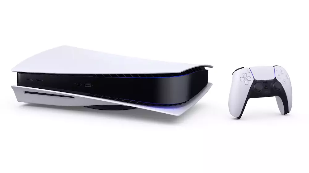 Precis som tidigare Sony-konsoler fungerar PS5 i både vertikala och horisontella positioner. (Skärmdump: Sony)