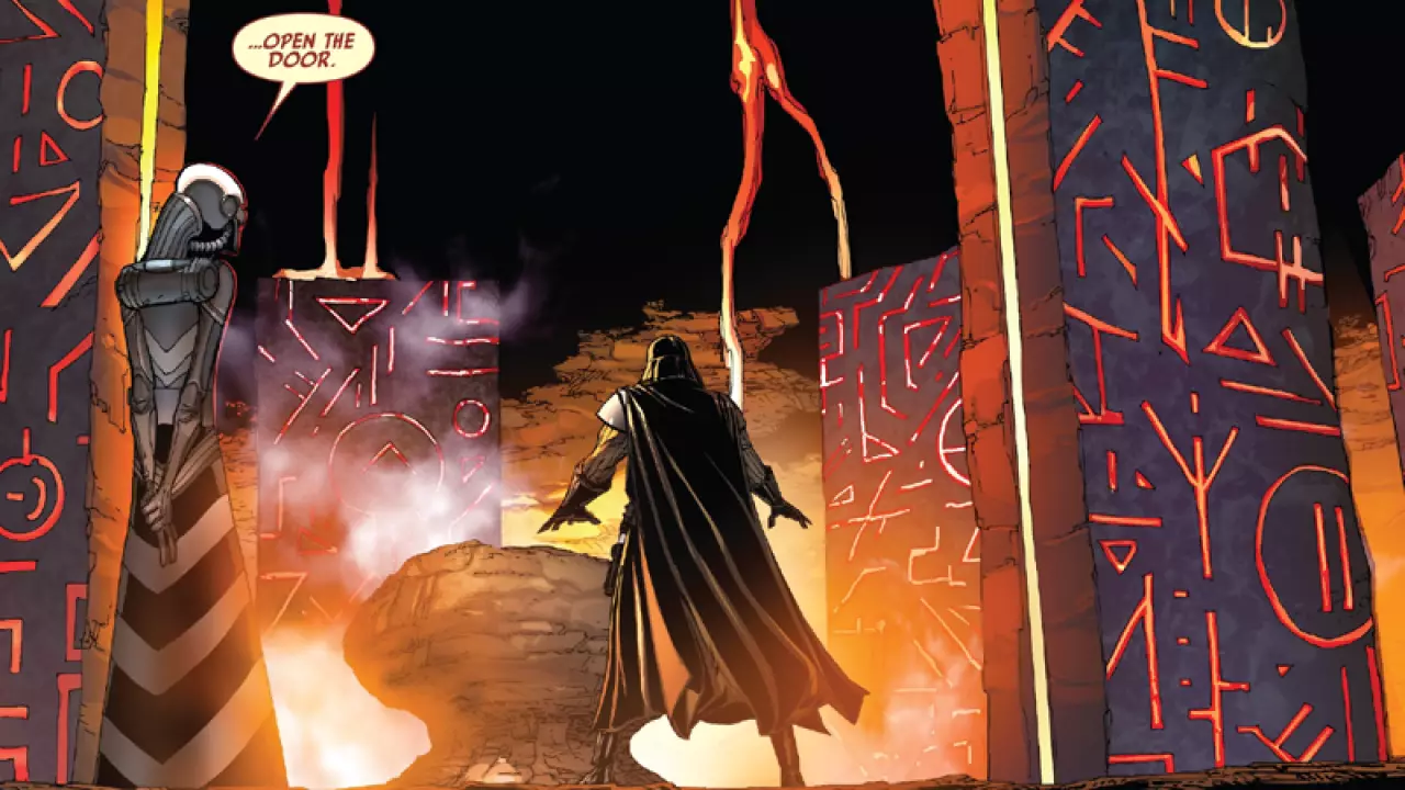 Jumuia ya Marvel's Darth Vader Inafanya Kitu Kibaya Sana Na Upande Weusi