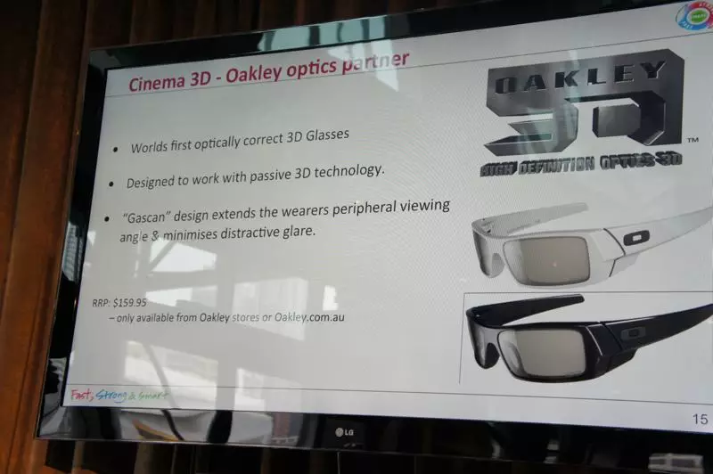 LG teigia, kad australai teikia pirmenybę 3D televizoriams