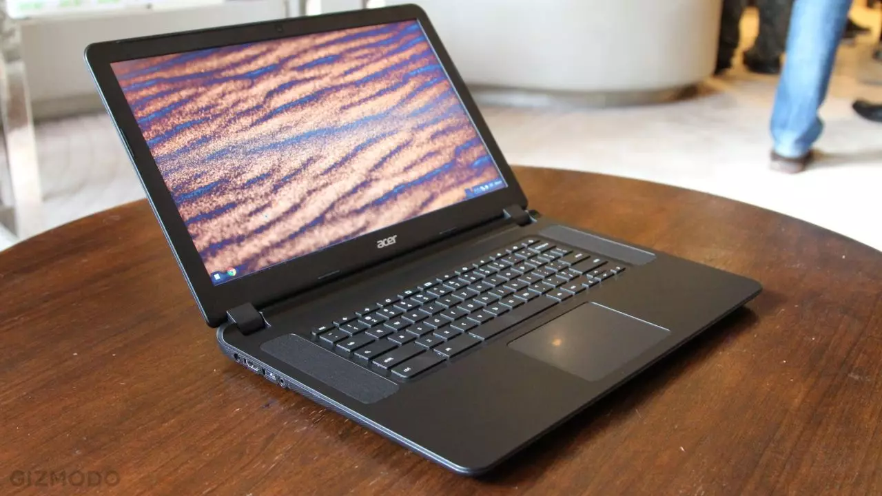 Acer Chromebook 15 гар утас: 250 доллараар супер хатуу том дэлгэцээр үзэх боломжтой