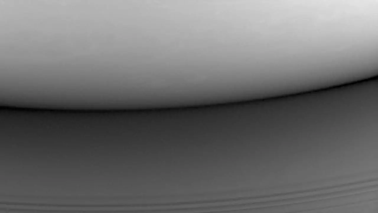 Последња фотографија коју је Цассини снимио била је његов заувек дом на Сатурну