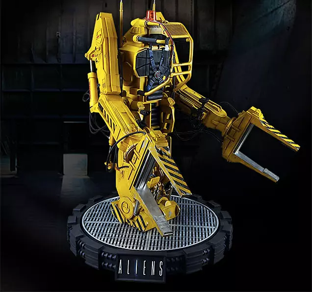 Du kommer desperat vilja klättra in i denna Aliens Power Loader-figur