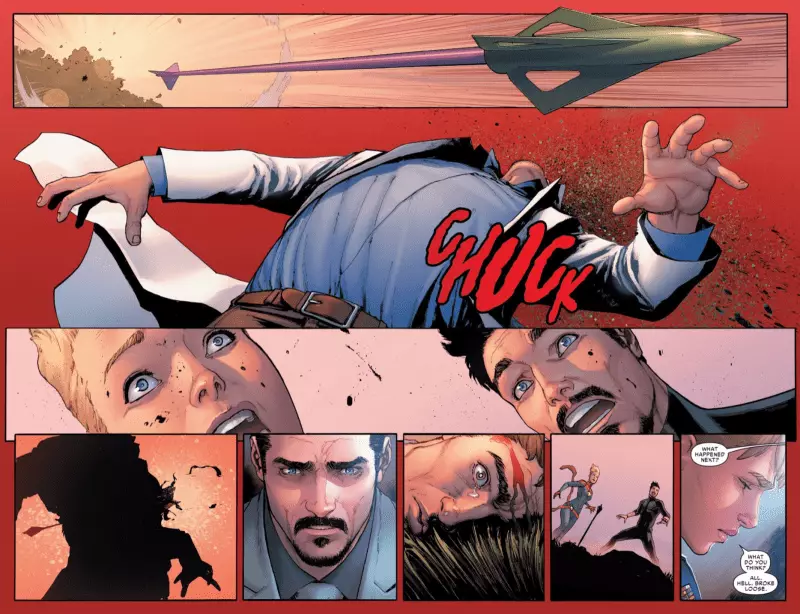 ဒုတိယပြည်တွင်းစစ်သည် Captain Marvel ကို ပျက်စီးစေသည်။