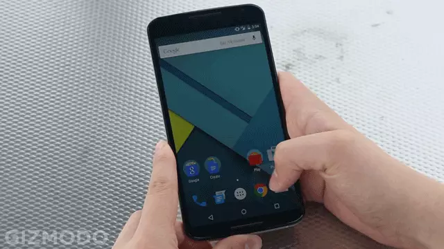 La Plejbone De Android Lollipop En 8 GIF-oj