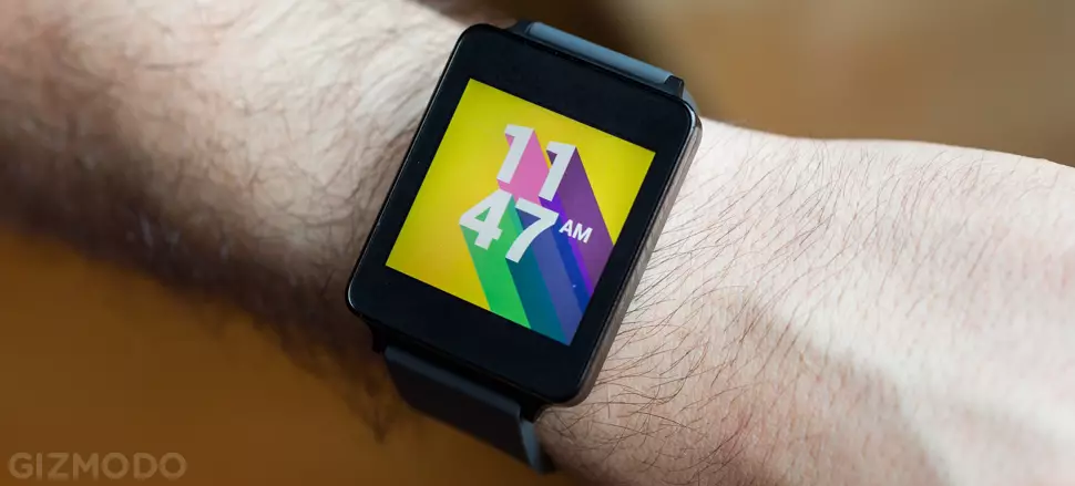 LG G Watch-anmeldelse: En bærbar du faktisk vil vurdere å bruke