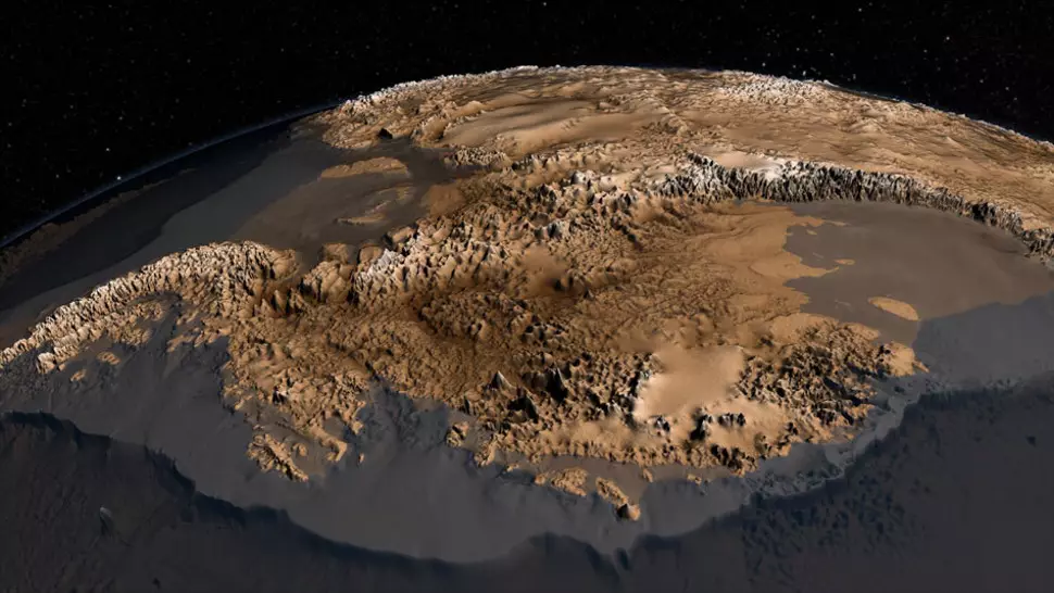 Une tranche incroyablement minuscule de l'Antarctique n'est pas enterrée dans la glace
