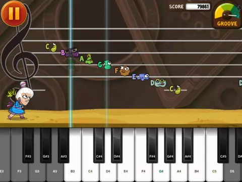 Piano Dust Buster: puiki muzika iš jūsų iPad