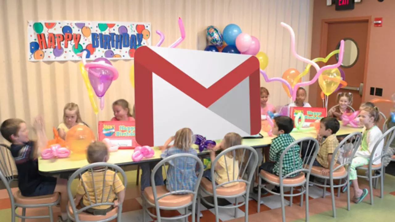 Gmail fyller 10 år