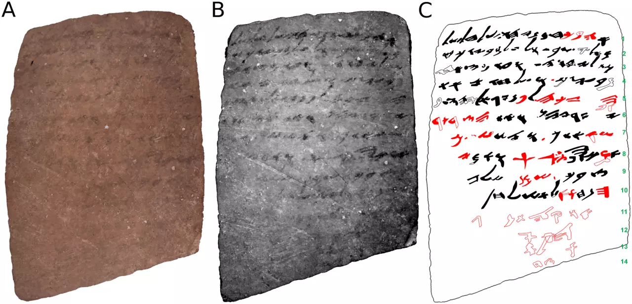 Els arqueòlegs descobreixen un missatge secret sobre la ceràmica de l'època bíblica