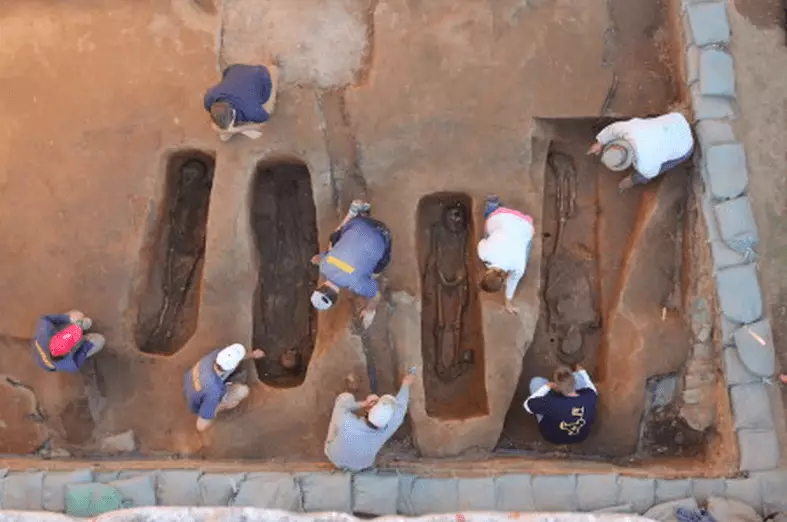 Et religiøst mysterium er fundet begravet i Jamestown