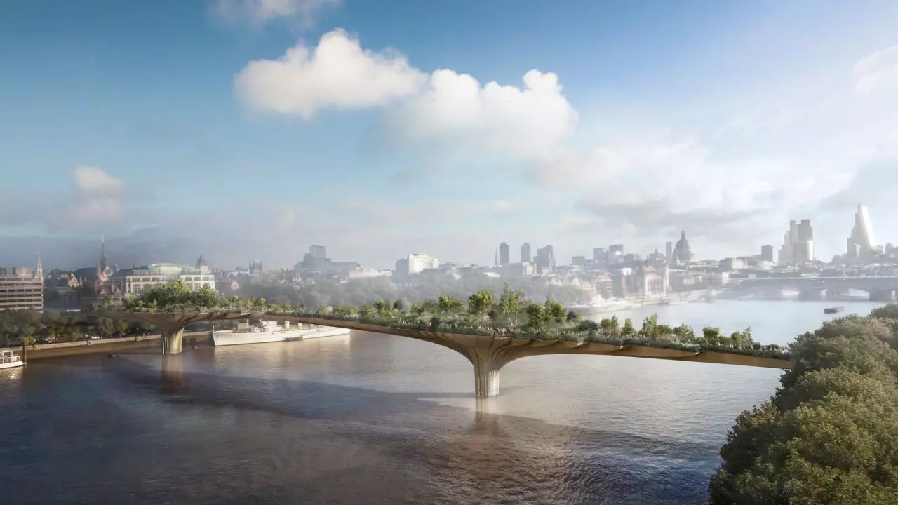 런던은 템즈강을 가로질러 삼림교를 건설해야 합니까?