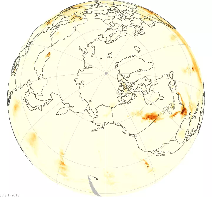 Onerani Utsi Wochokera ku Wildfire wa July Kumangirira Ku Arctic