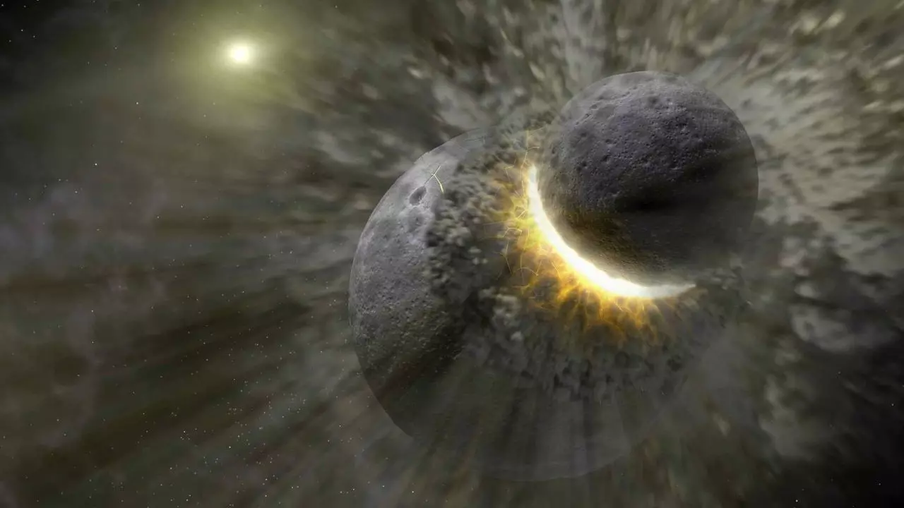 Valószínűleg egy törpebolygóval való ütközés okozta Holdunk megbillentését