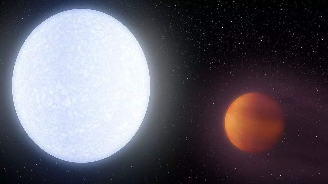 Ahli Astronomi Secara Terus Mengesan Besi Dan Titanium Pada Exoplanet Buat Pertama Kali