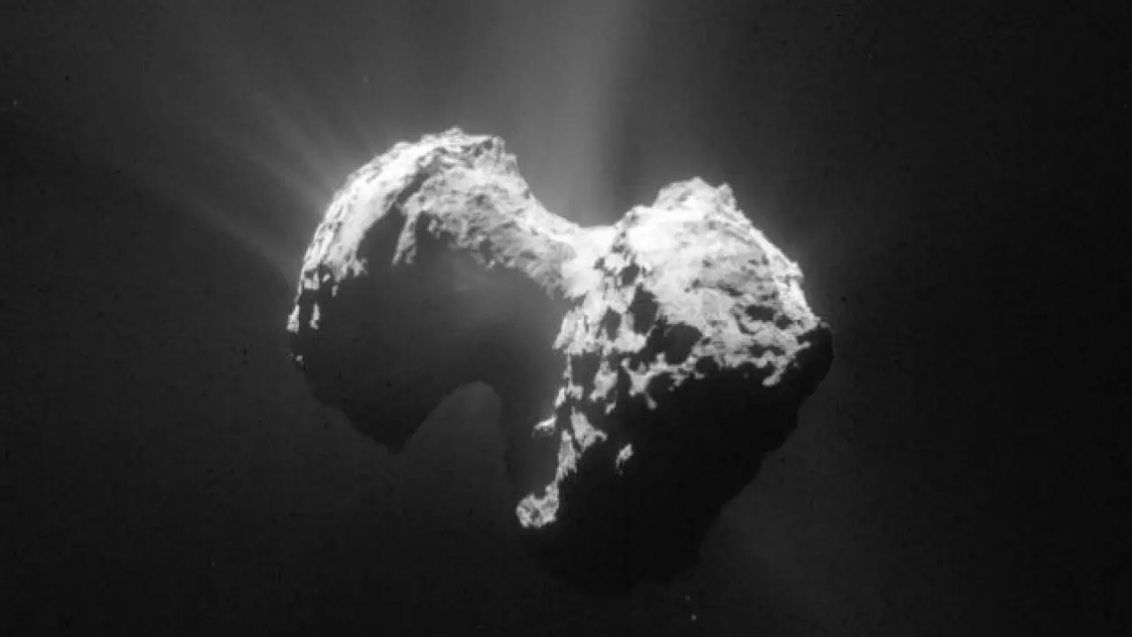 Úžasné miesto Kozmická loď Rosetta zomrie