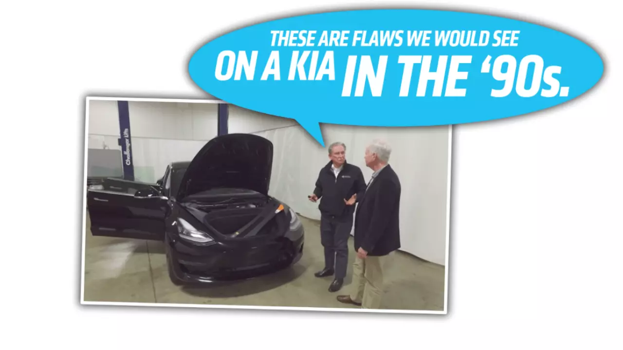 Tesla Model 3 Teardown By Engineering Firm Iwulula Zolakwika Zabwino Monga 'A Kia Mu '90s'