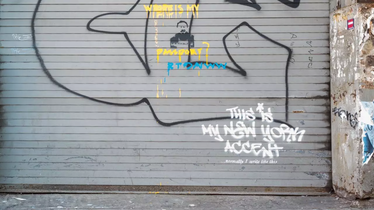 Aquí está la segunda pieza oculta en el espectáculo callejero 'Secret' de Banksy en Nueva York